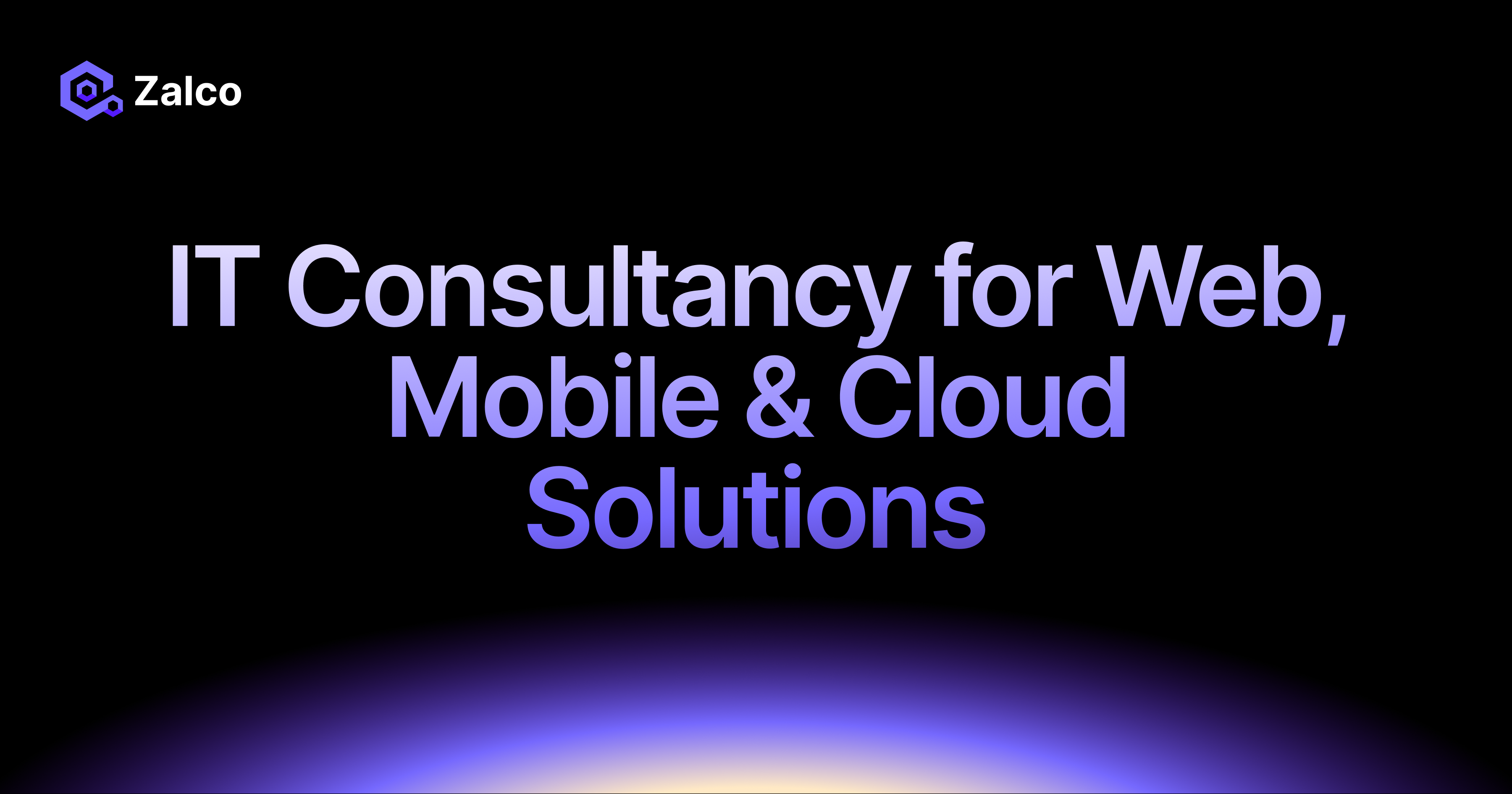 Zalco: IT Consultancy for Web, Mobile & Cloud Solutions